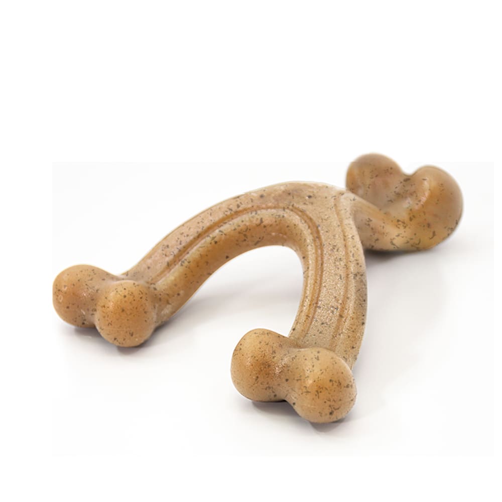 Gourmet Style Strong Wishbone Dog Chew Toy | Nylabone