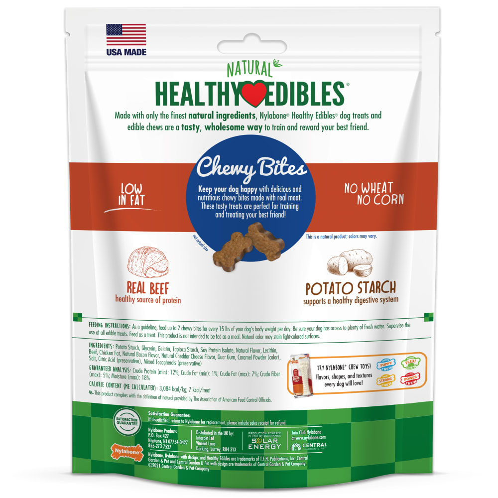 Chewy Bites Soft Dog Treats | Healthy Edibles | Nylabone
